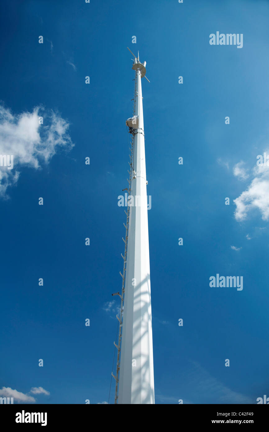 big antenna tower at the sky of spain Stock Photo - Alamy