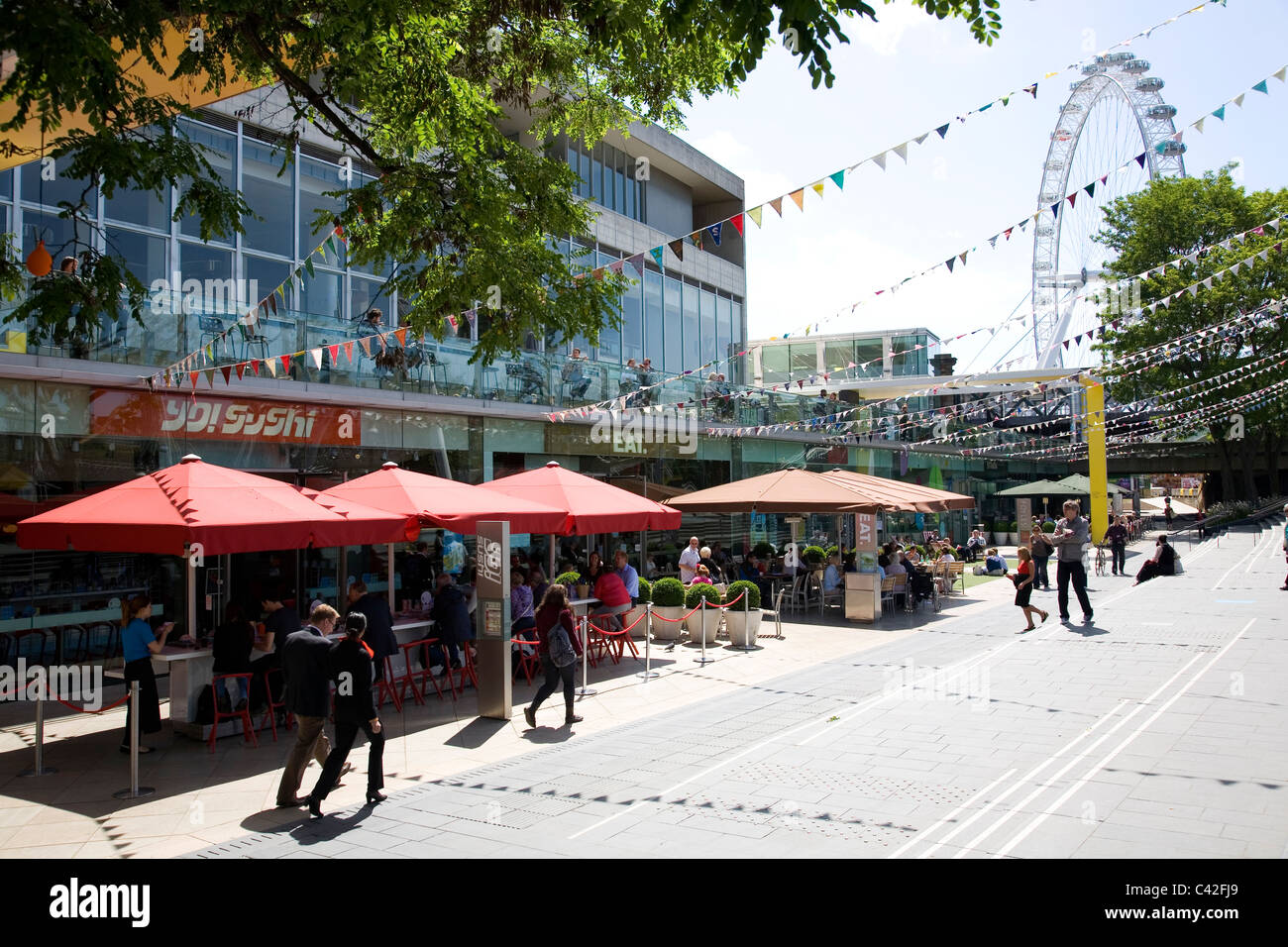 Royal Festival Hall Restaurants Stock Photo - Alamy