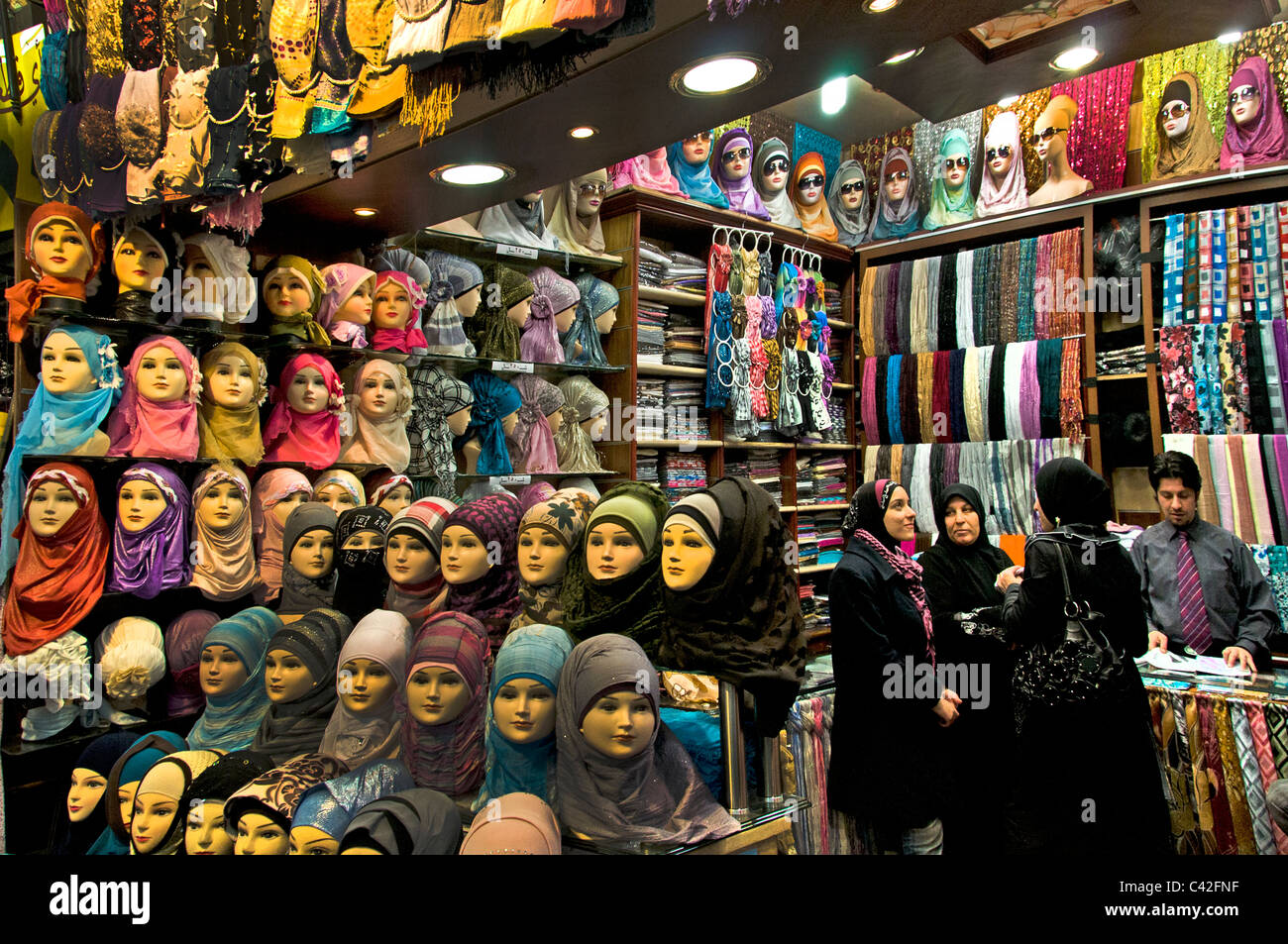 Dress shop damascus syria female hi-res stock photography and images ...