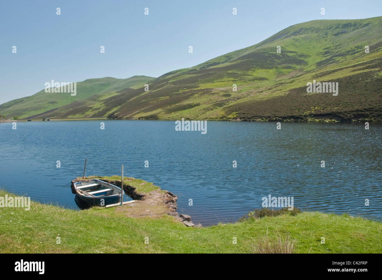 Loganlea Reservoir nr Flotterstone By Edinburgh Midlothian Scotland ...