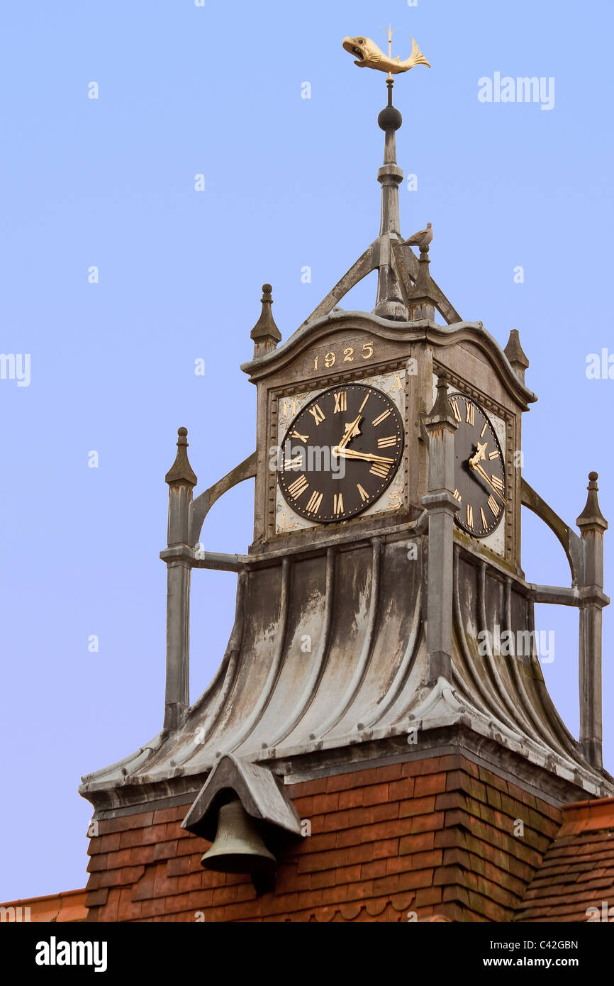 Village clock tower uk hi-res stock photography and images - Alamy