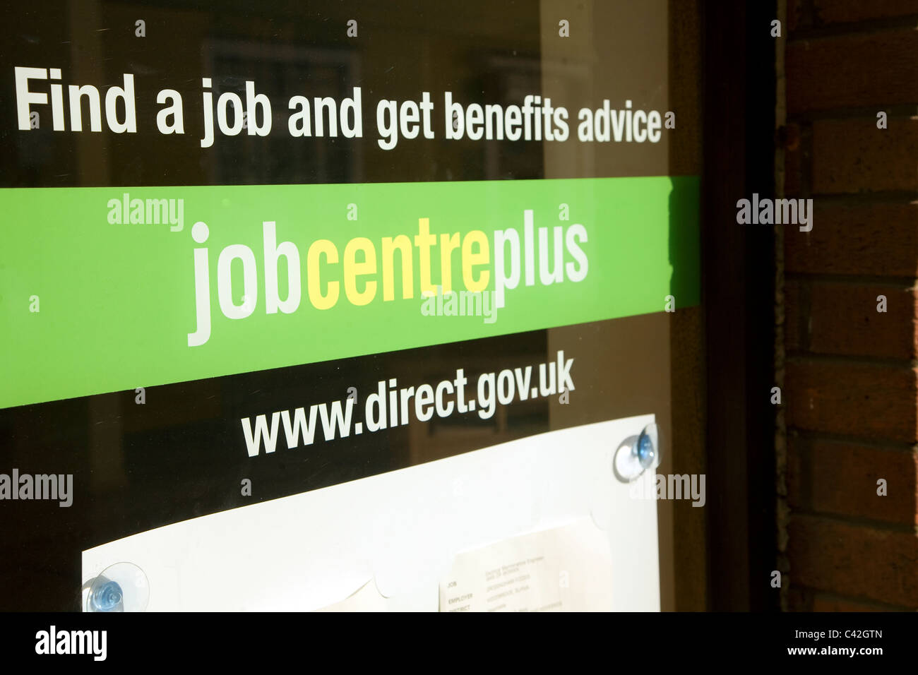 Job Centre plus office, Woodbridge, Suffolk, England Stock Photo - Alamy