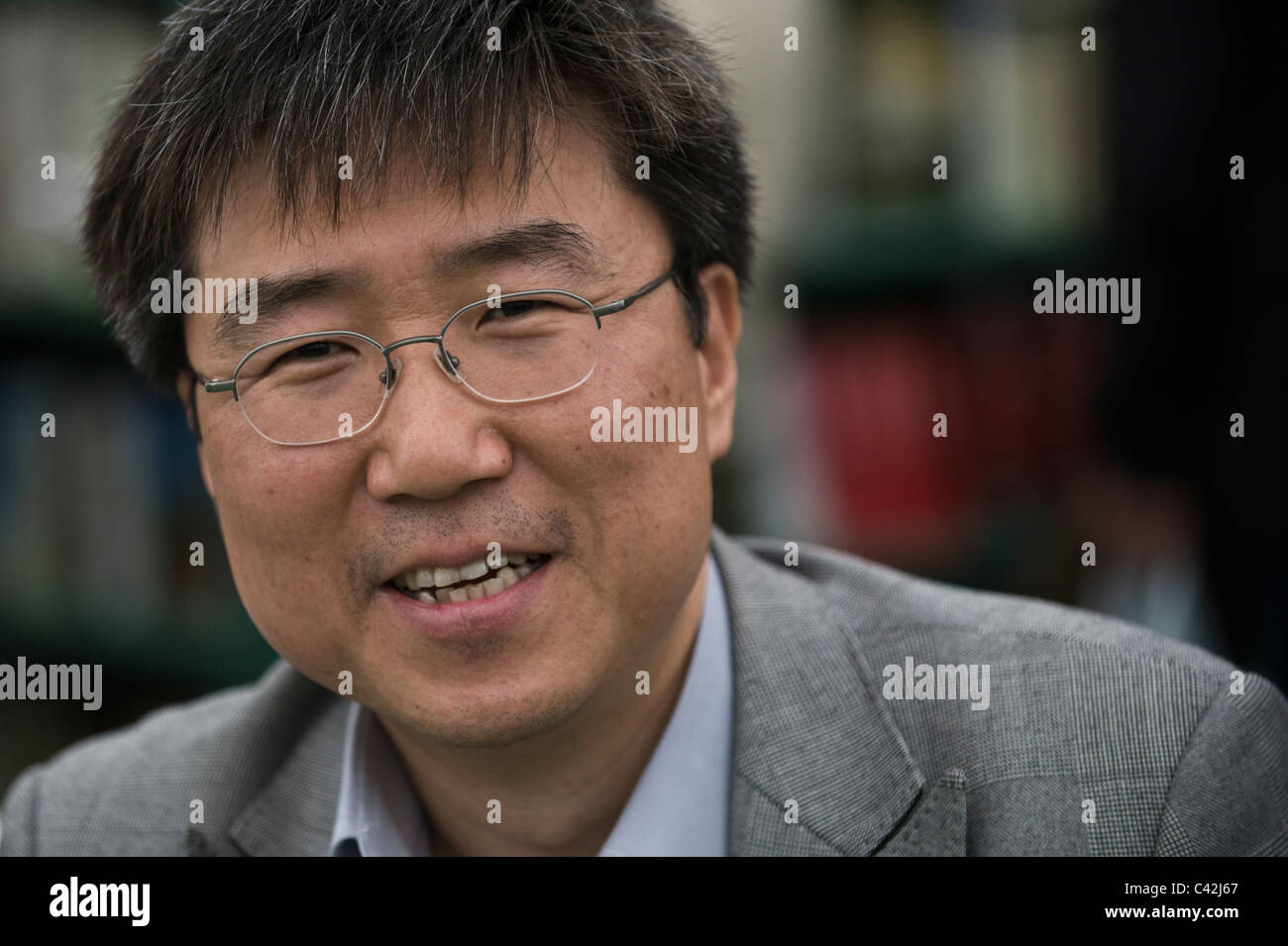 Ha-Joon Chang South Korean economist and writer pictured at Hay Festival 2011 Stock Photo - Alamy