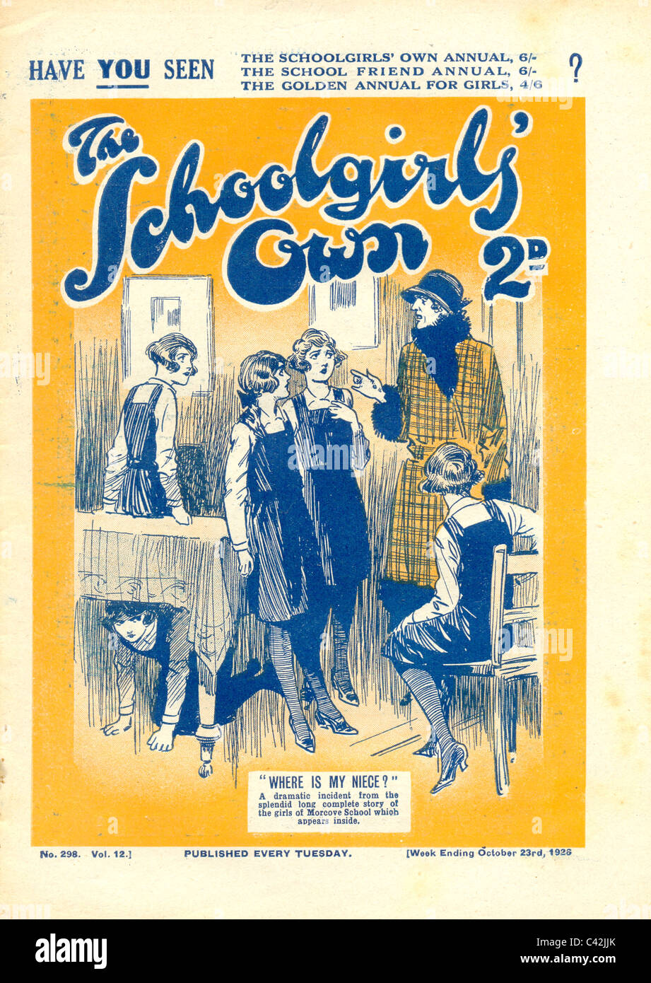 Girls own paper hi-res stock photography and images - Alamy