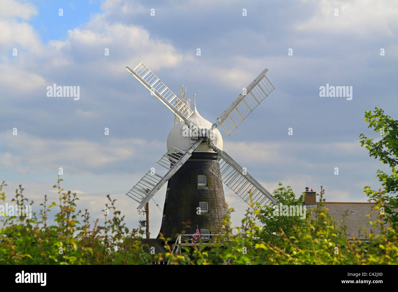 Morcott Windmill, Rutland Stock Photo - Alamy