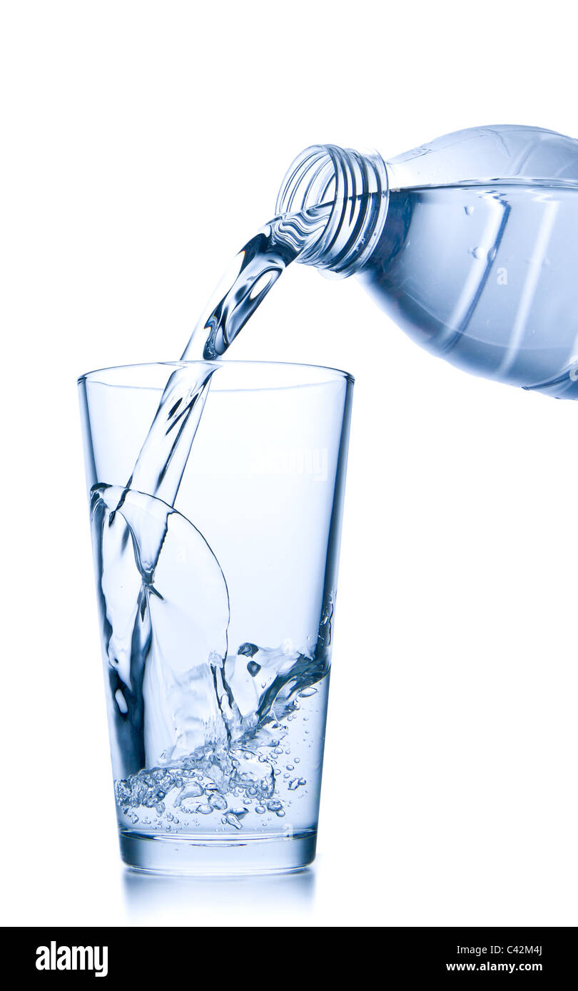 Pouring Water Into A Glass