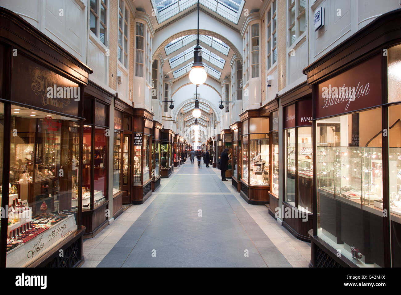 Burlington Arcade London England UK Stock Photo - Alamy