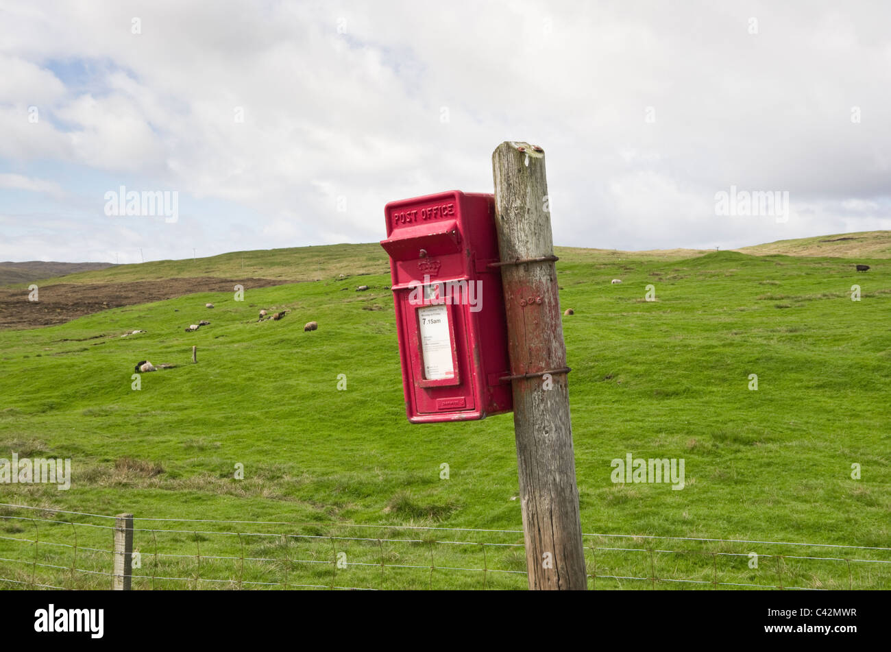 Royal mail scottish islands hi-res stock photography and images - Alamy