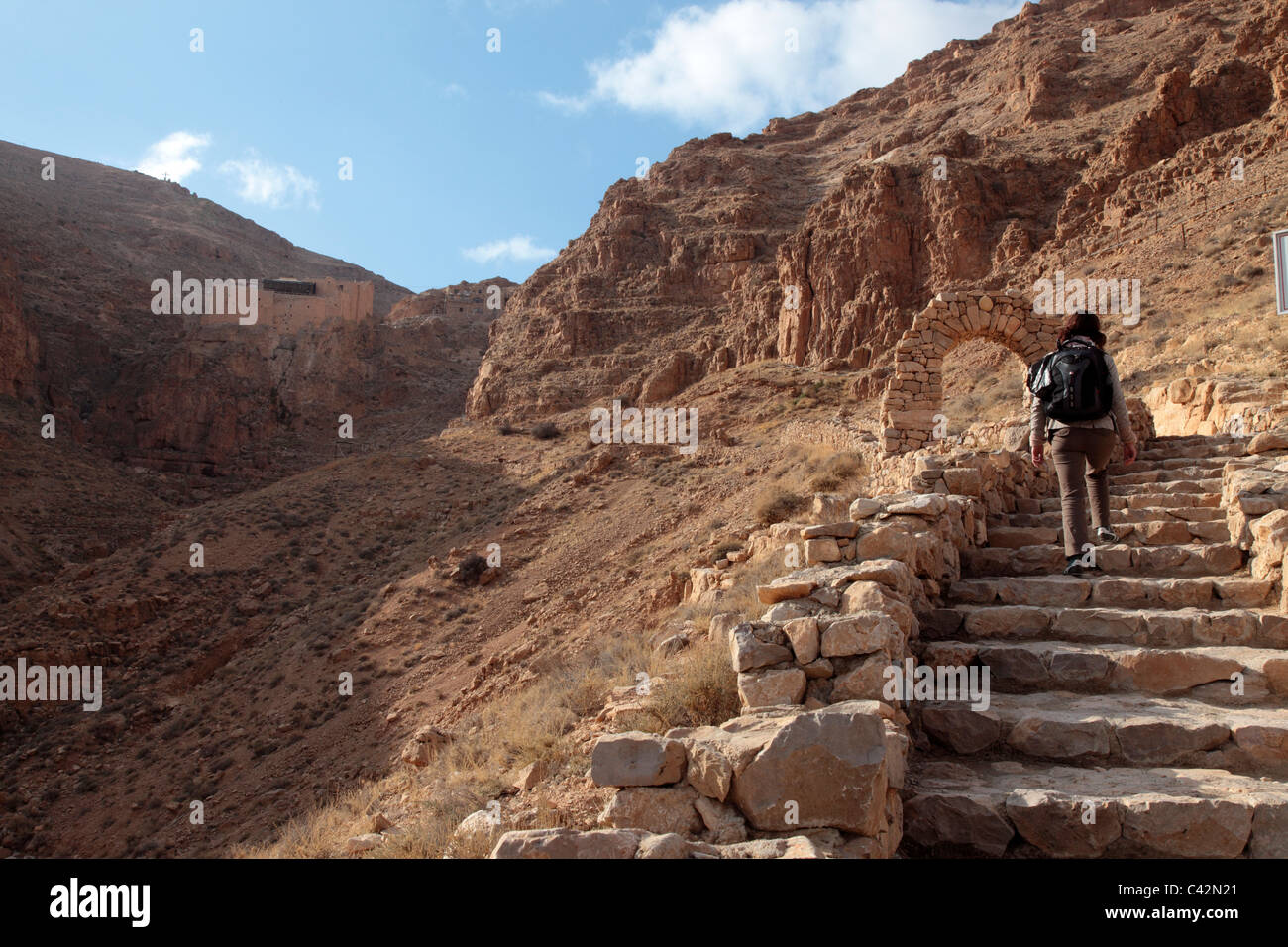 Deir Mar Musa Monastery, Syria Stock Photo - Alamy