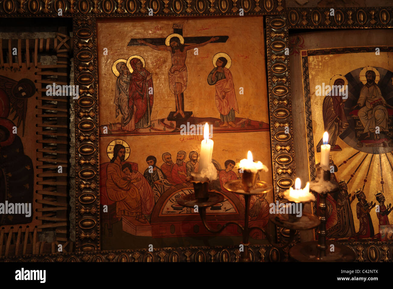 Deir Mar Musa Monastery, Syria Stock Photo - Alamy