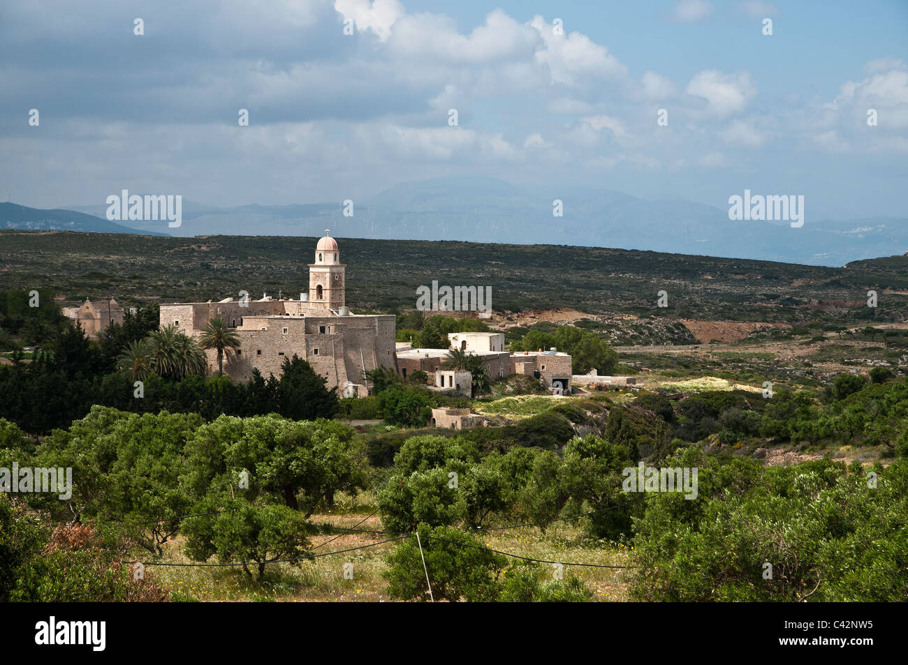 Monastery of toplou hi-res stock photography and images - Alamy