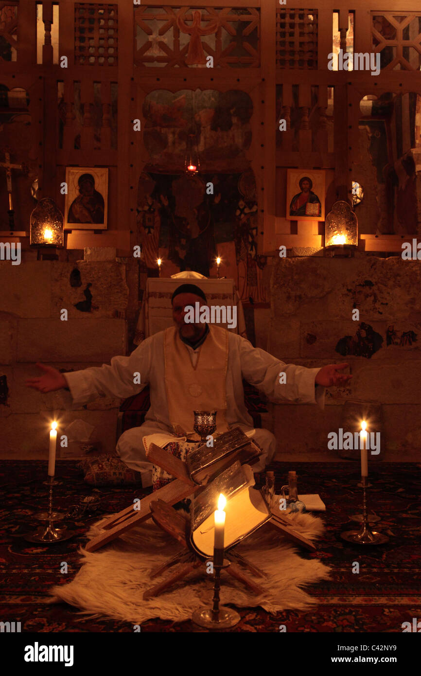 Deir Mar Musa Monastery, Syria Stock Photo - Alamy