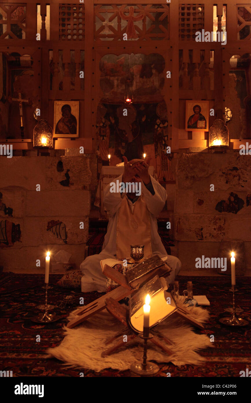 Deir Mar Musa Monastery, Syria Stock Photo - Alamy