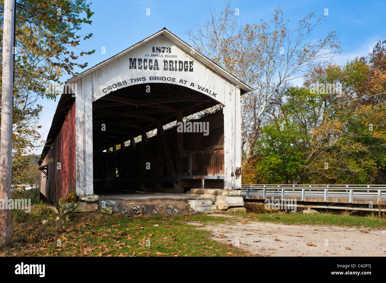 Mecca Indiana Covered Bridge at Eileen Crofts blog