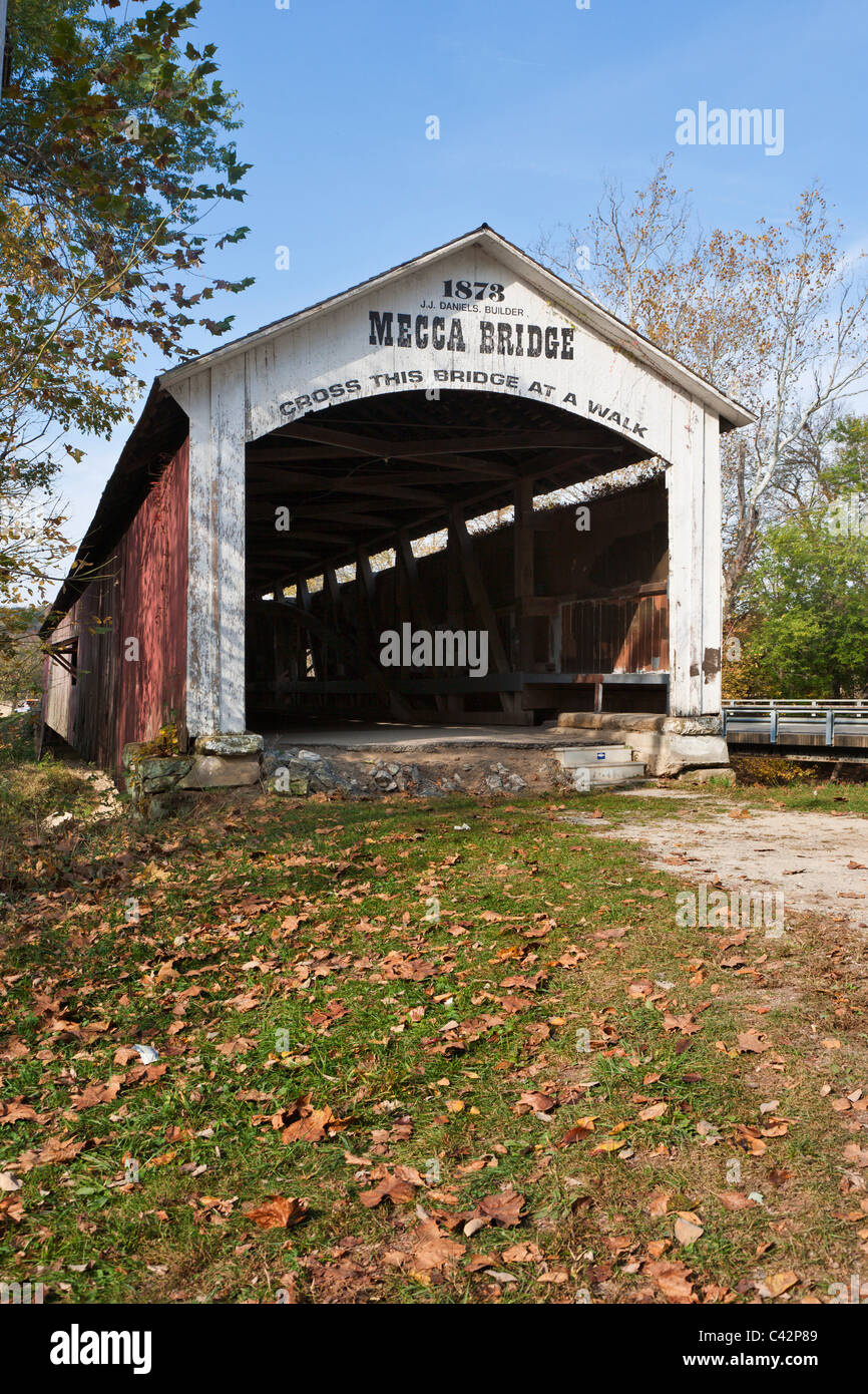 Mecca Indiana Covered Bridge at Eileen Crofts blog