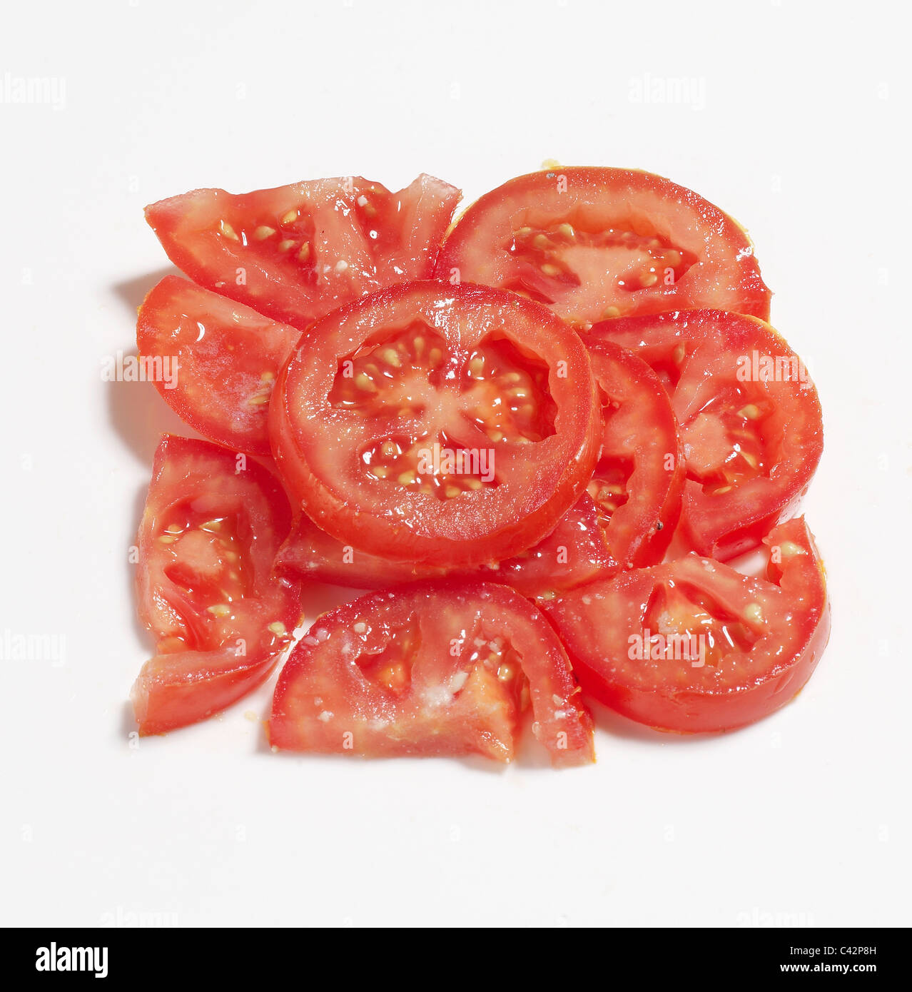 Tomatoes sliced hi-res stock photography and images - Alamy