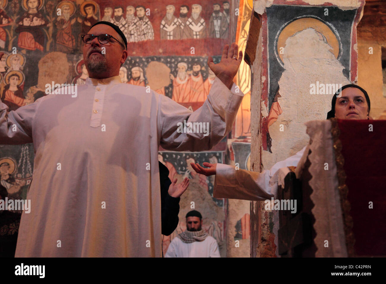 Deir Mar Musa Monastery, Syria Stock Photo - Alamy