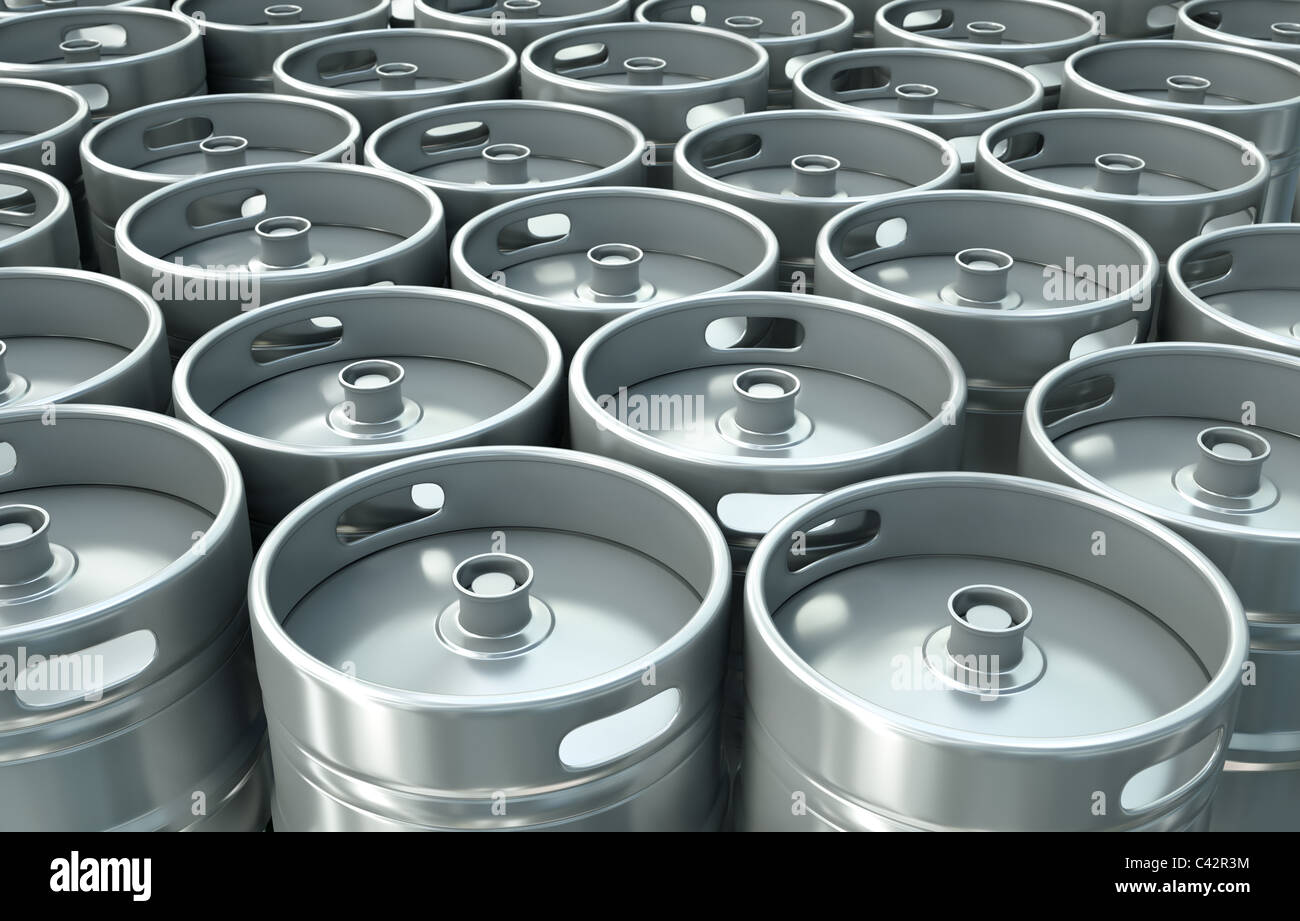 Draught beer barrels hi-res stock photography and images - Alamy