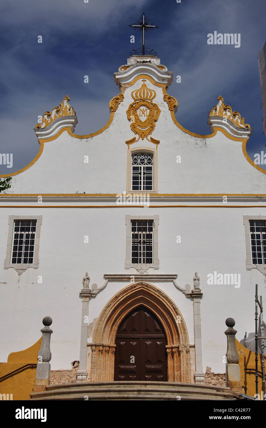 Historic Portimão Church, Portimão, Algarve Region, Portugal Stock ...