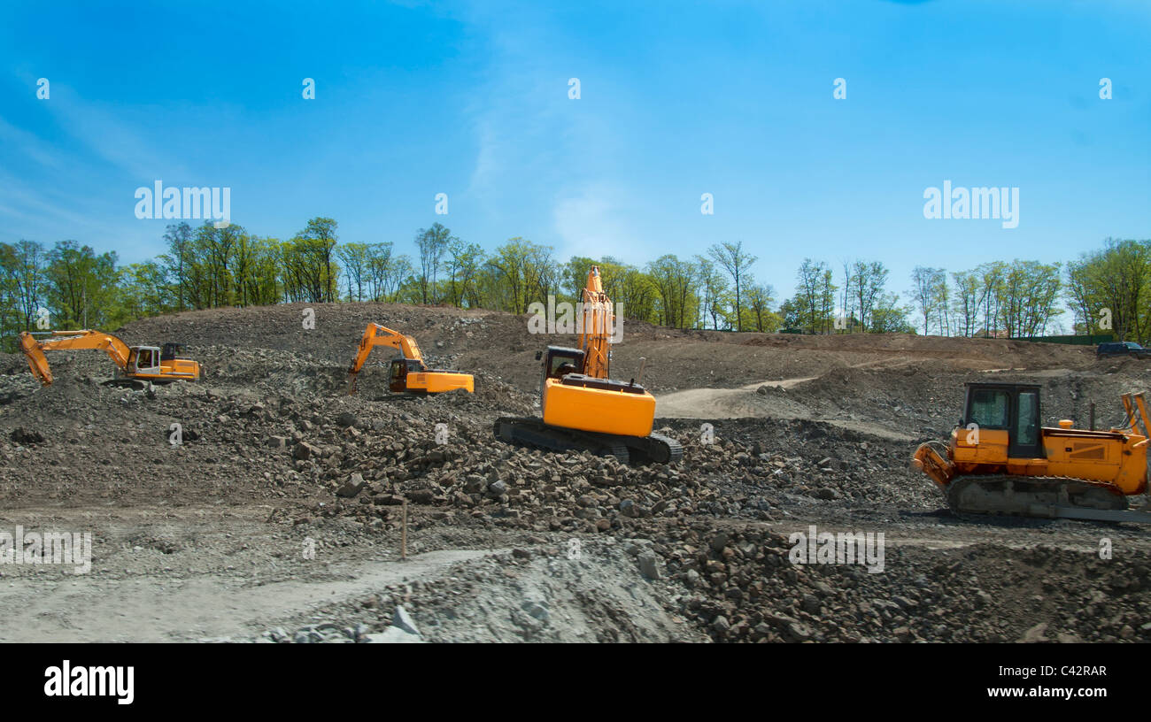 Construction road hi-res stock photography and images - Alamy