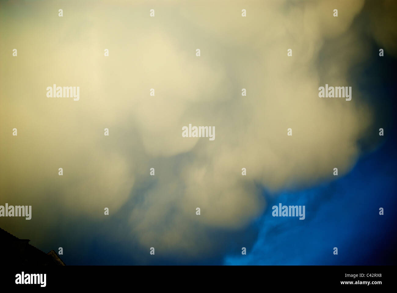 VOLCANIC ASH CLOUD Stock Photo - Alamy