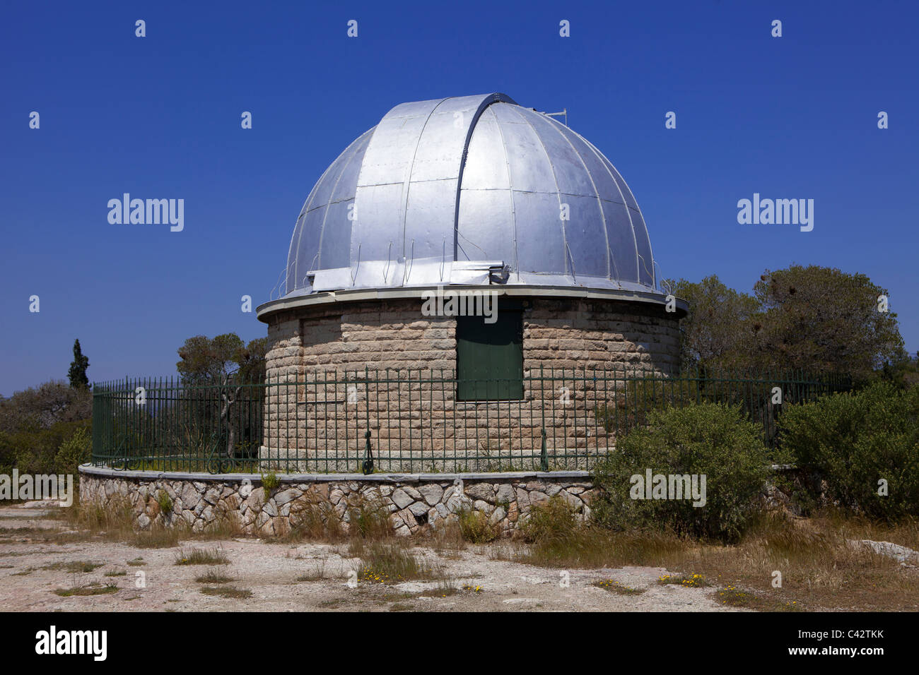 The National Observatory 1842) in Athens, Greece Stock Photo - Alamy