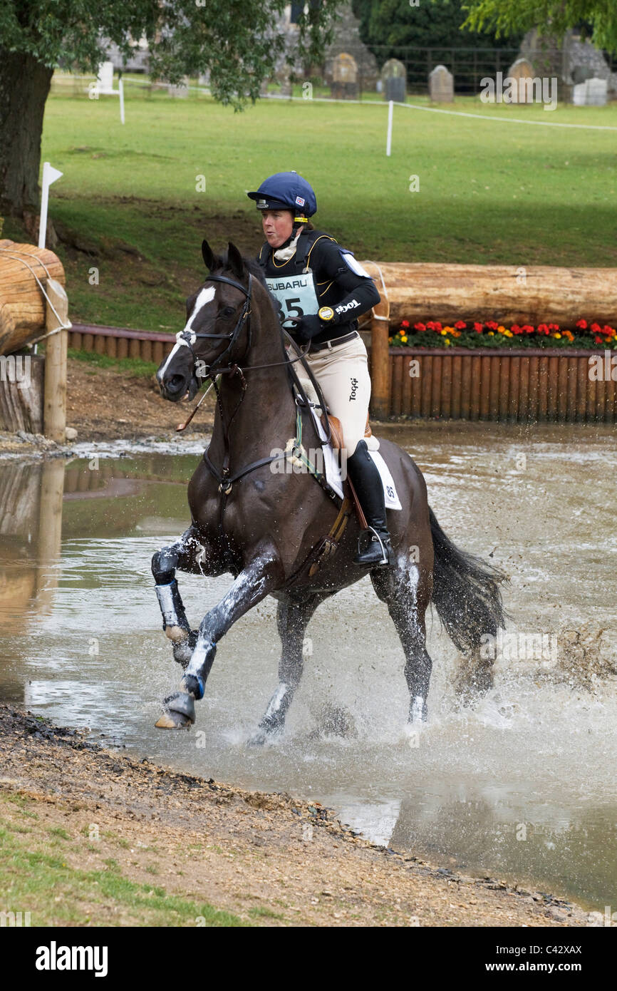 Pippa Funnell MBE riding Billy Black Jack at the Houghton Horse Trials ...