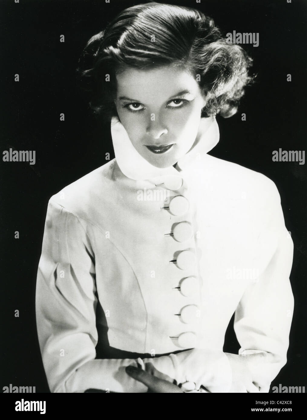 KATHARINE HEPBURN (1907-2003) US film actress about 1935 Stock Photo ...
