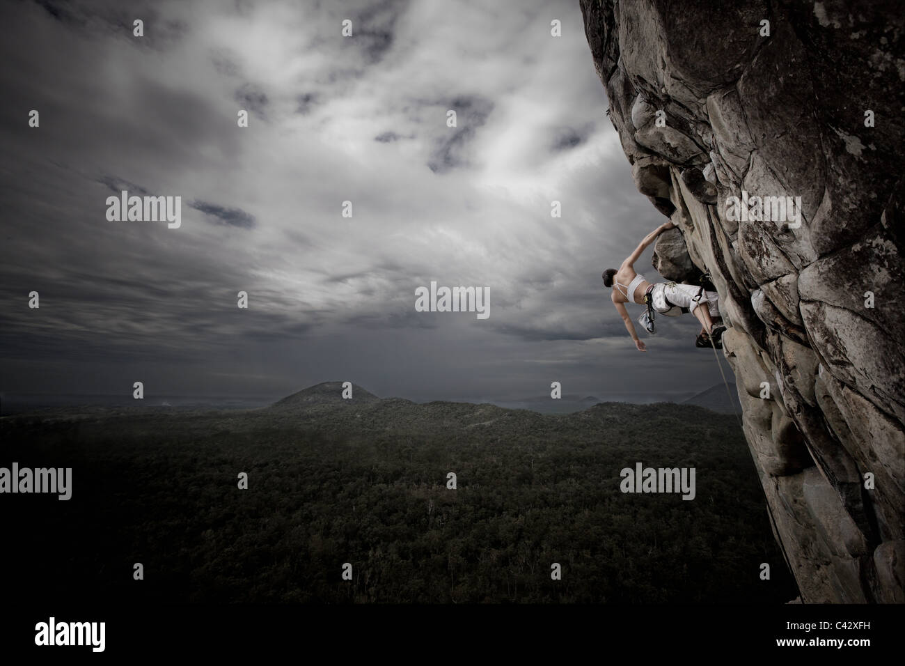 Rockclimbing hi-res stock photography and images - Alamy