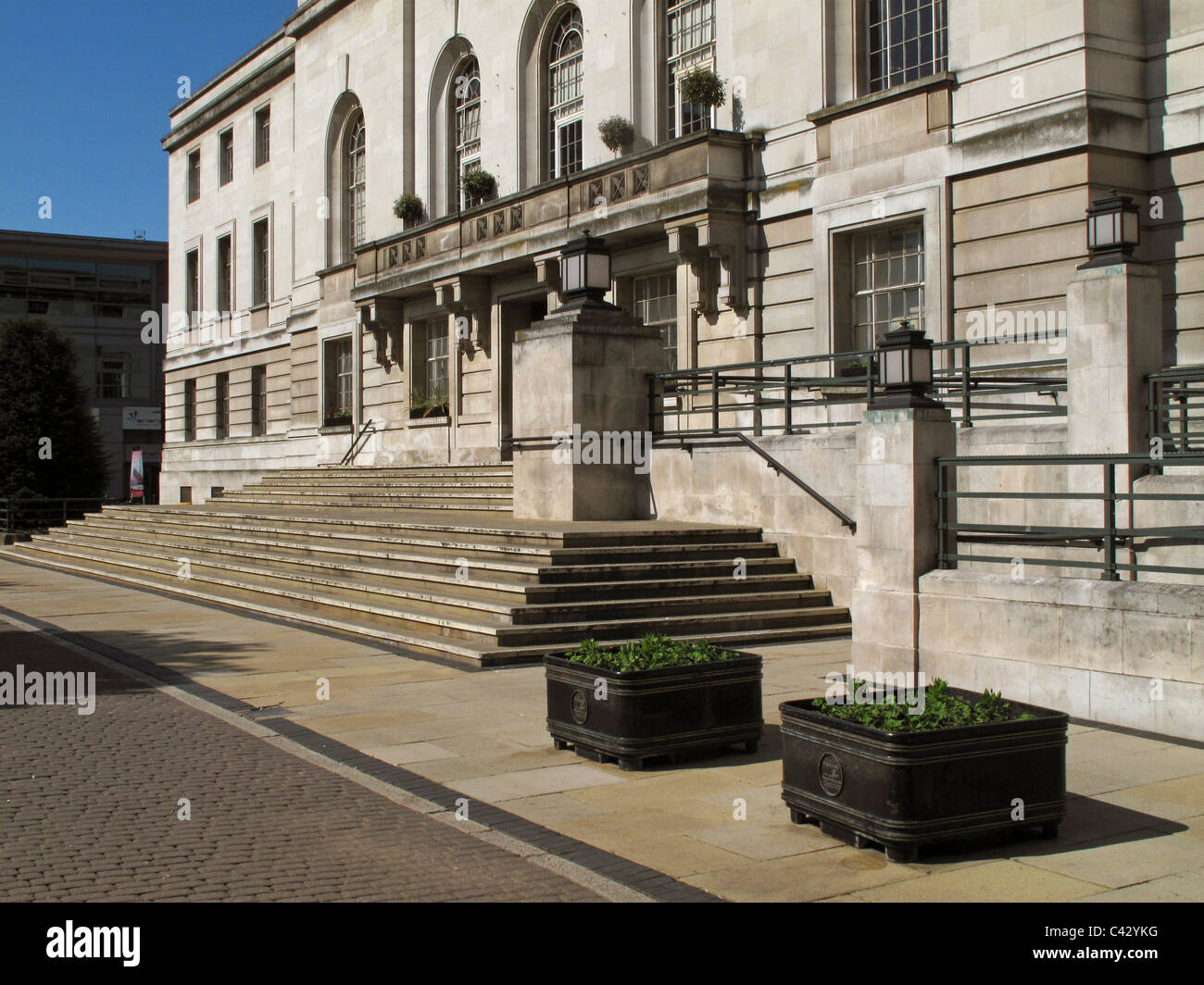 Hackney Town Hall, Hackney, London Stock Photo - Alamy