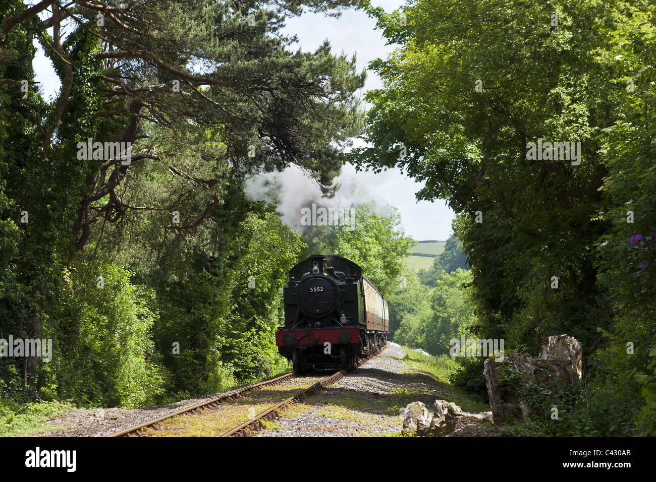 Bodmin & Wenford Steam Railway Stock Photo - Alamy