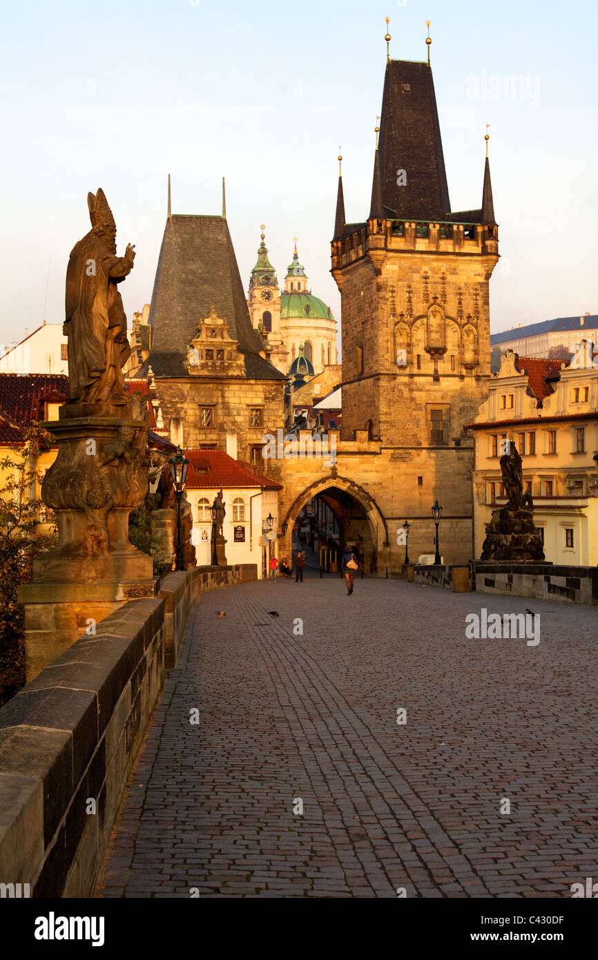Charles Bridge in Prague Stock Photo - Alamy