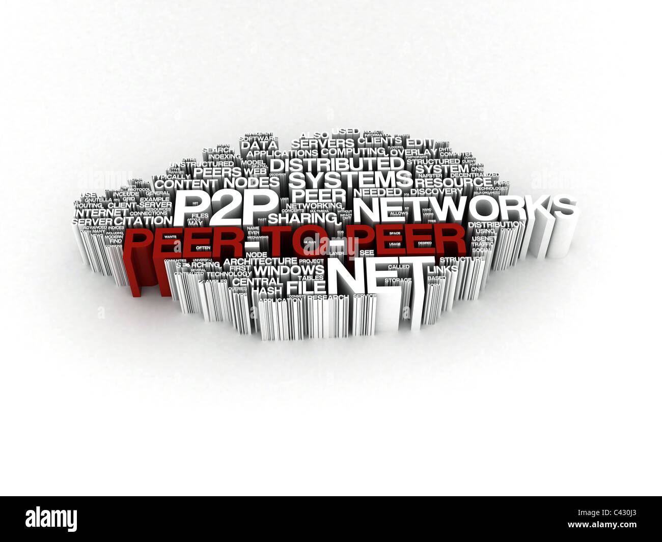 Peer to Peer concepts Stock Photo - Alamy