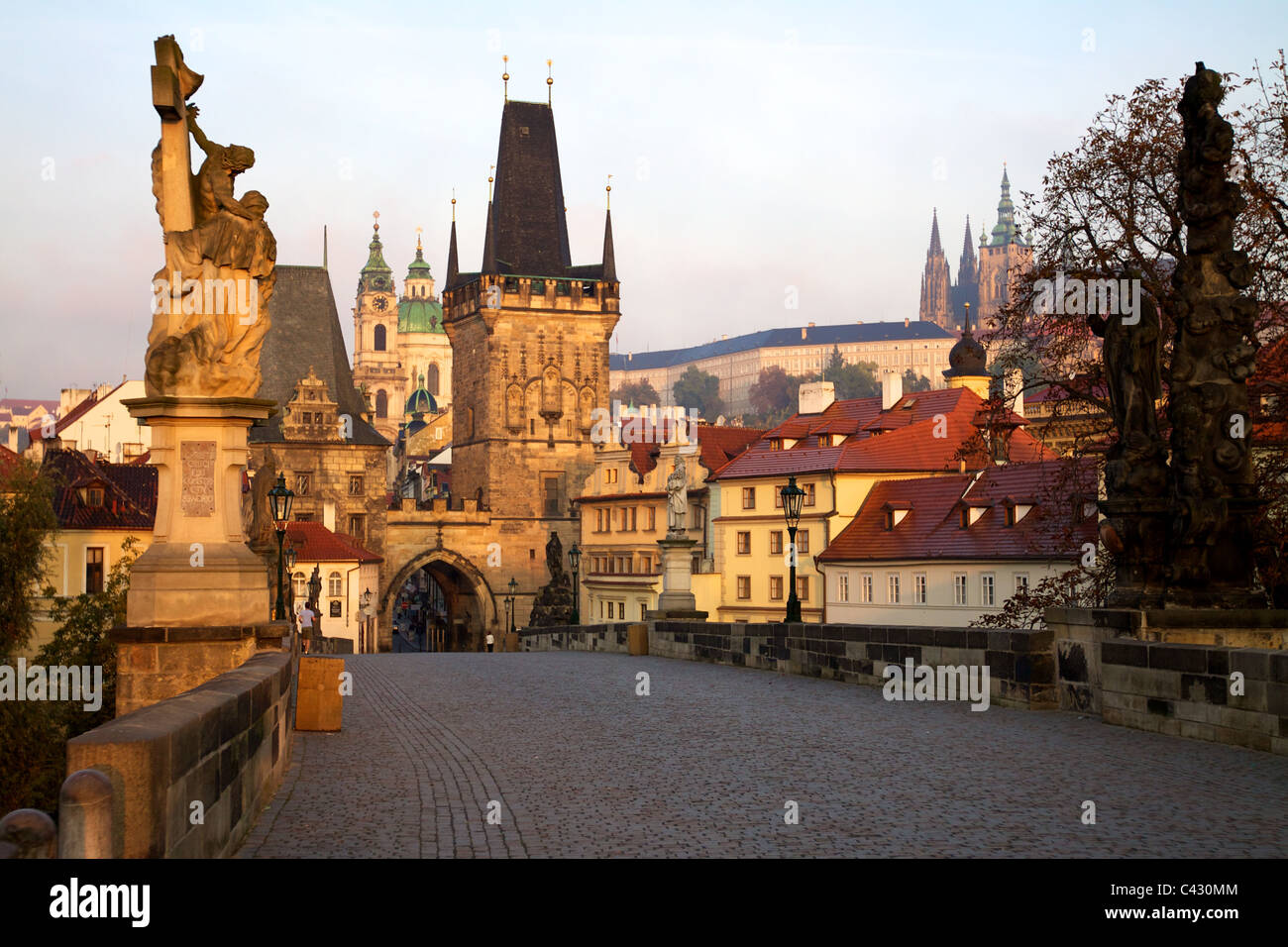 Charles Bridge in Prague Stock Photo - Alamy