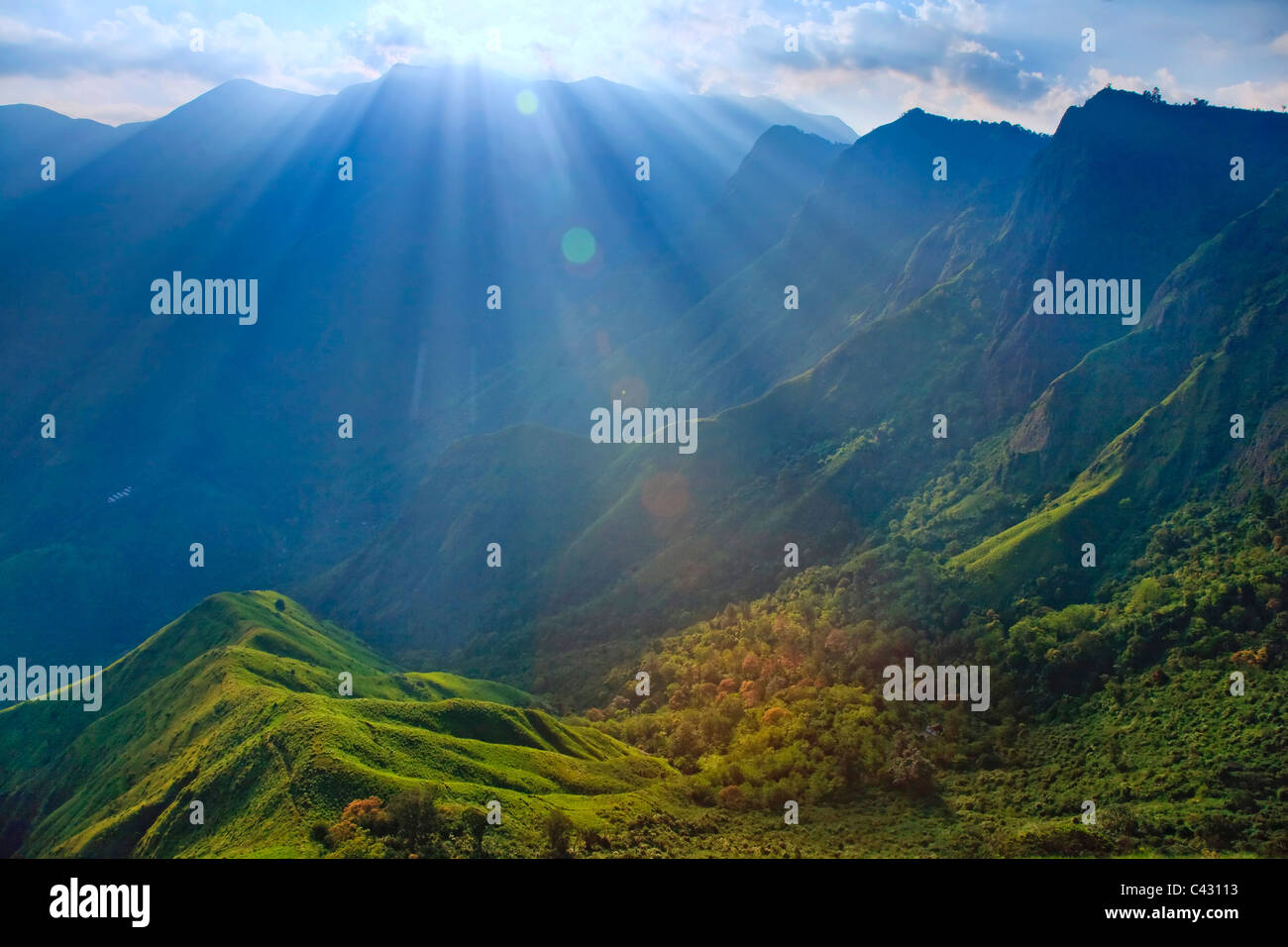 Munnar top station kerala hi-res stock photography and images - Alamy