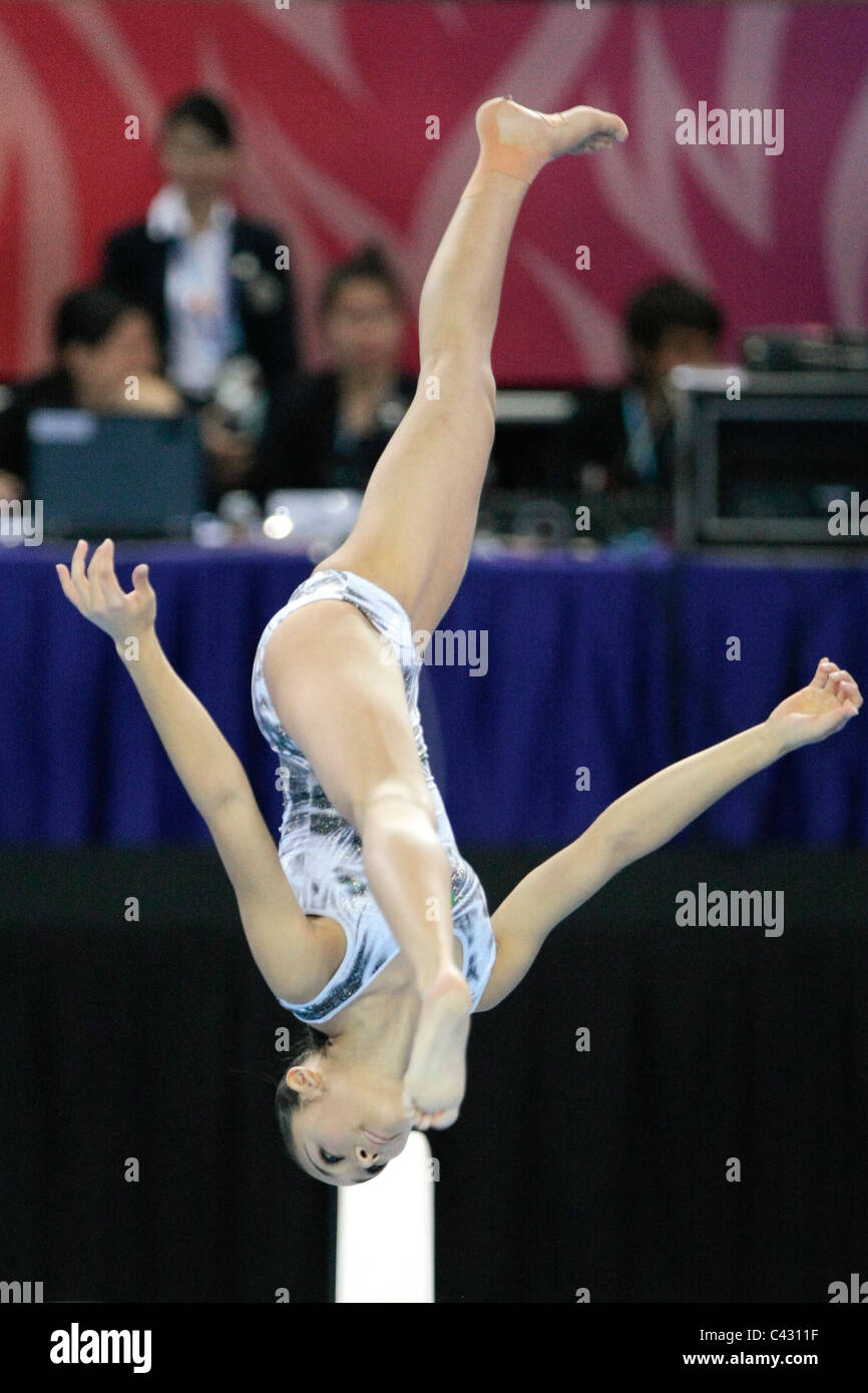 Harumy Freitas of Brazil competing in the 2010 Singapore Youth Olympic ...