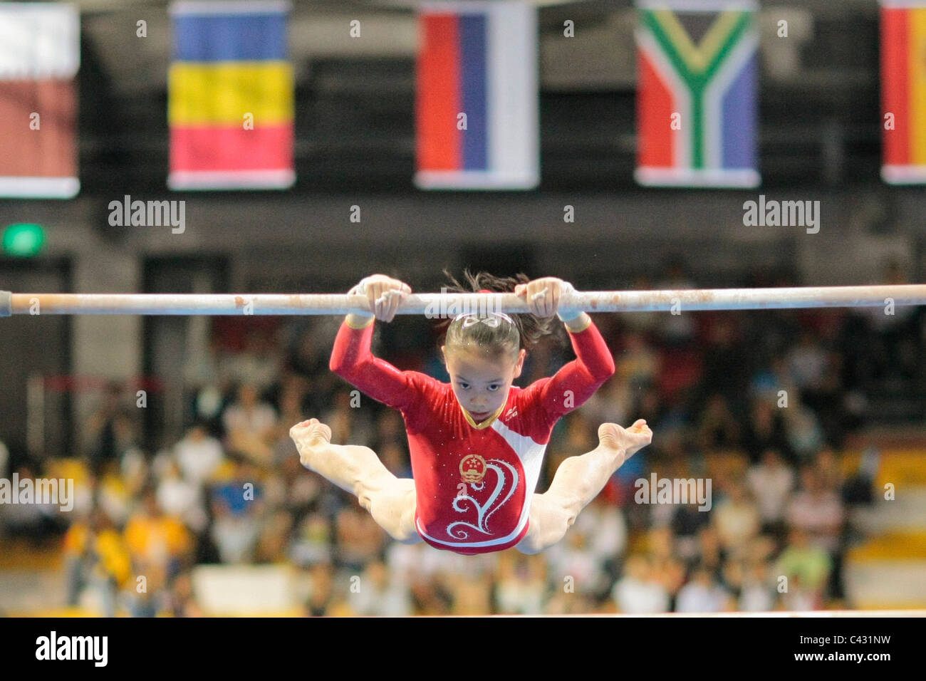 Tan Sixin of China competes in the 2010 Singapore Youth Olympic Games ...