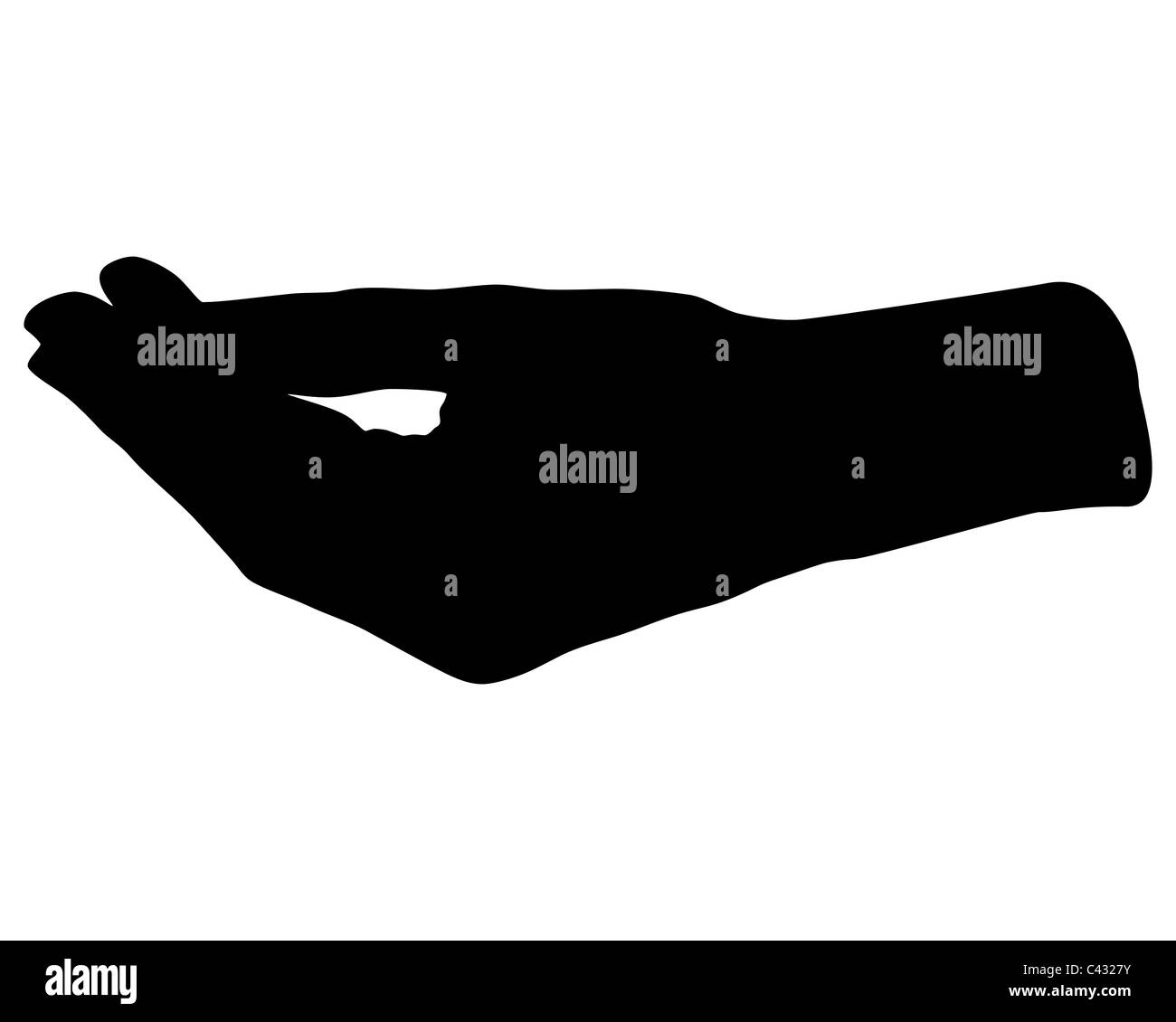 Hand asking for Stock Photo - Alamy