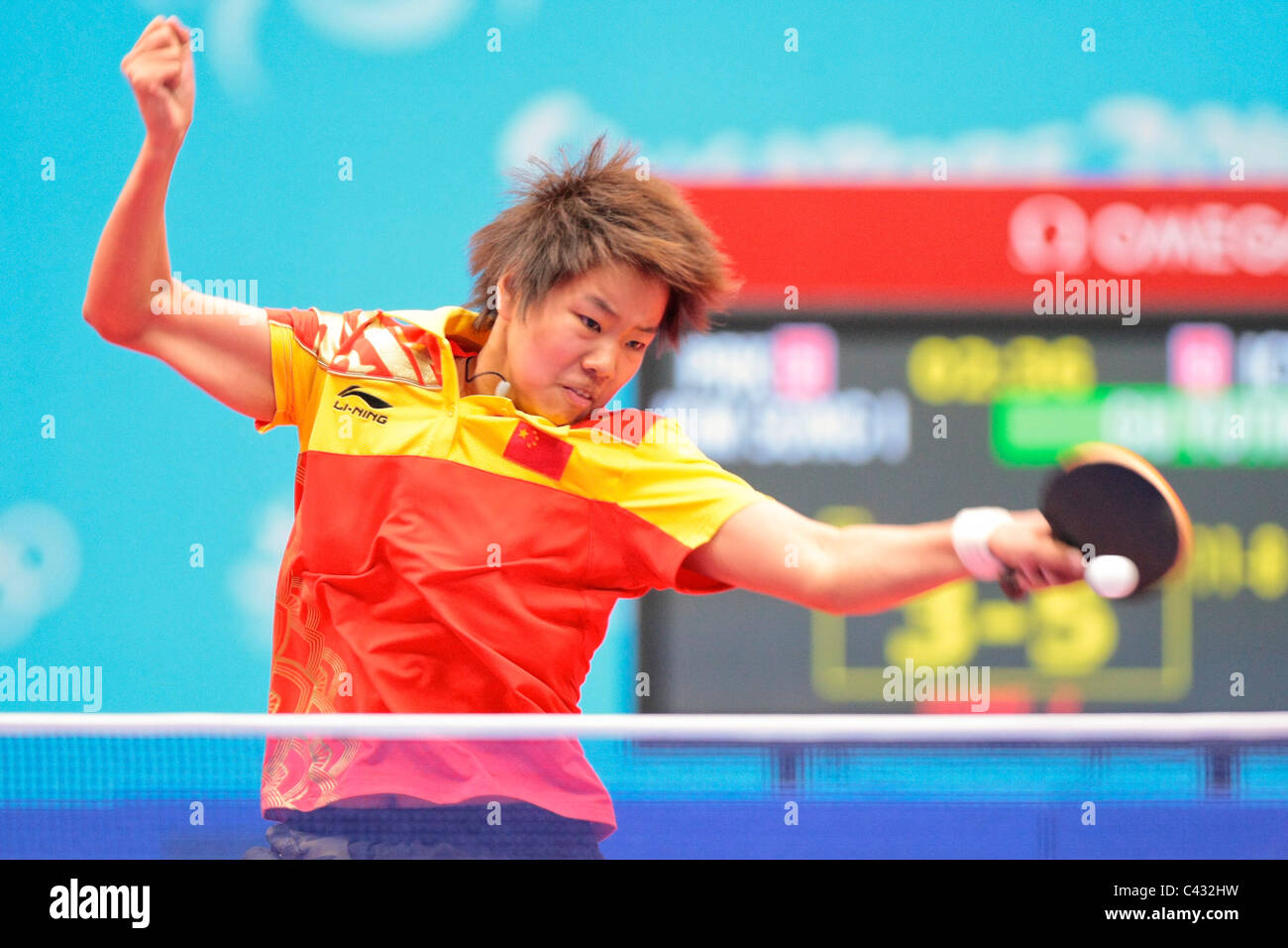 China's Gu Yuting of Team InterContinental1 competing in the Youth ...