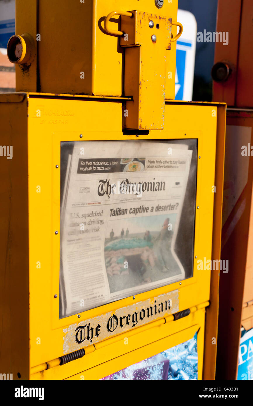 The oregonian newspaper hi-res stock photography and images - Alamy