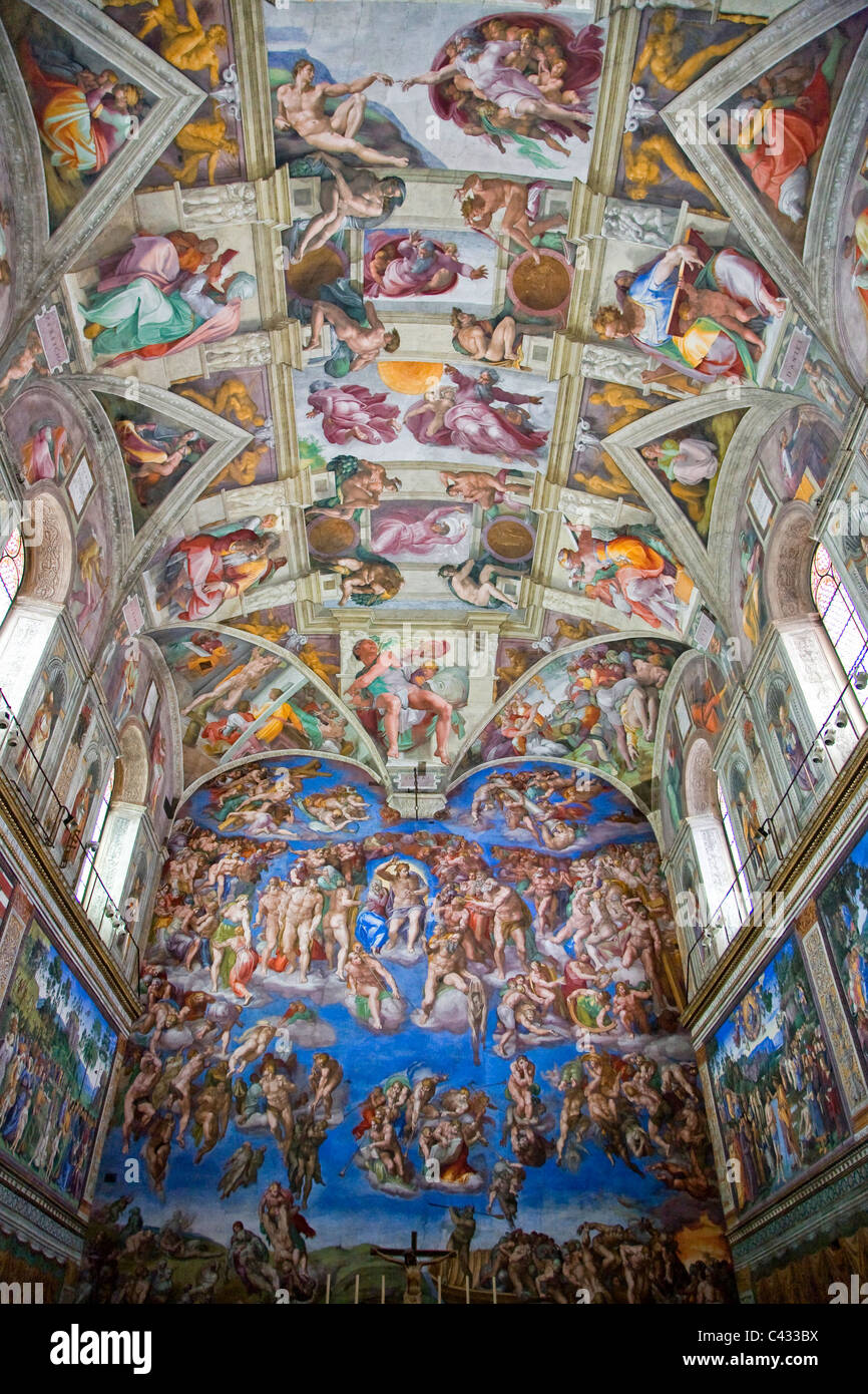 Michelangelo Last Judgement High Resolution Stock Photography and ...
