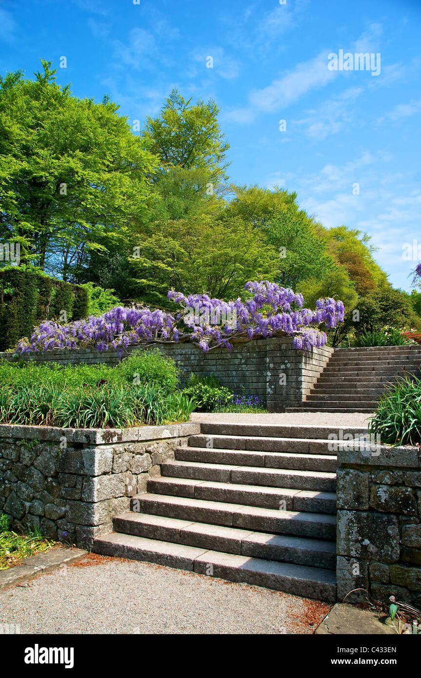 Castle Drogo Drewsteignton Devon UK National Trust Gardens Julius Drewe ...