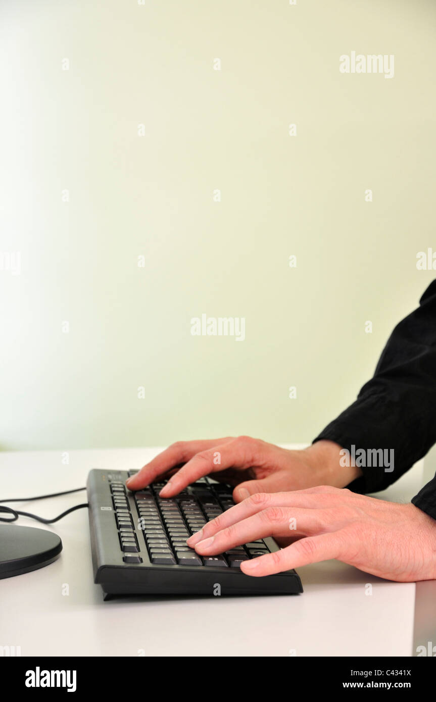 Close up man hands businessman hi-res stock photography and images - Alamy