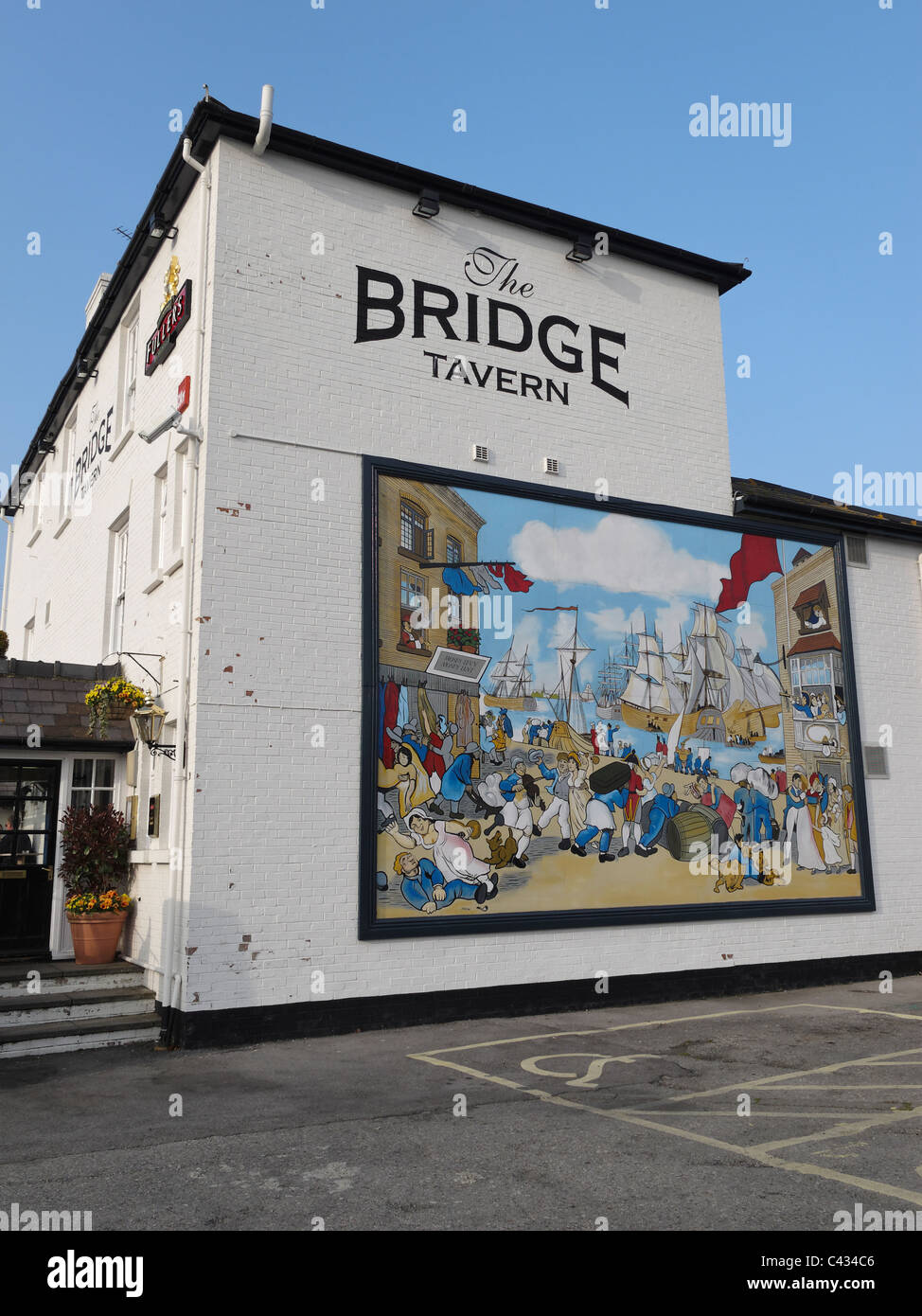 The Bridge Tavern, Camber Dock, Old Portsmouth, Hampshire, England ...