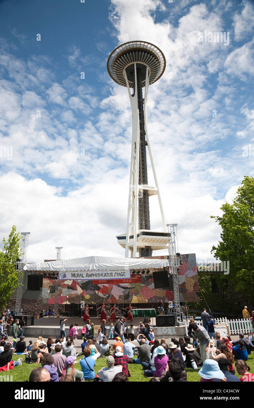 The Northwest Folklife Festival 2011 - Seattle, Washington Stock Photo ...