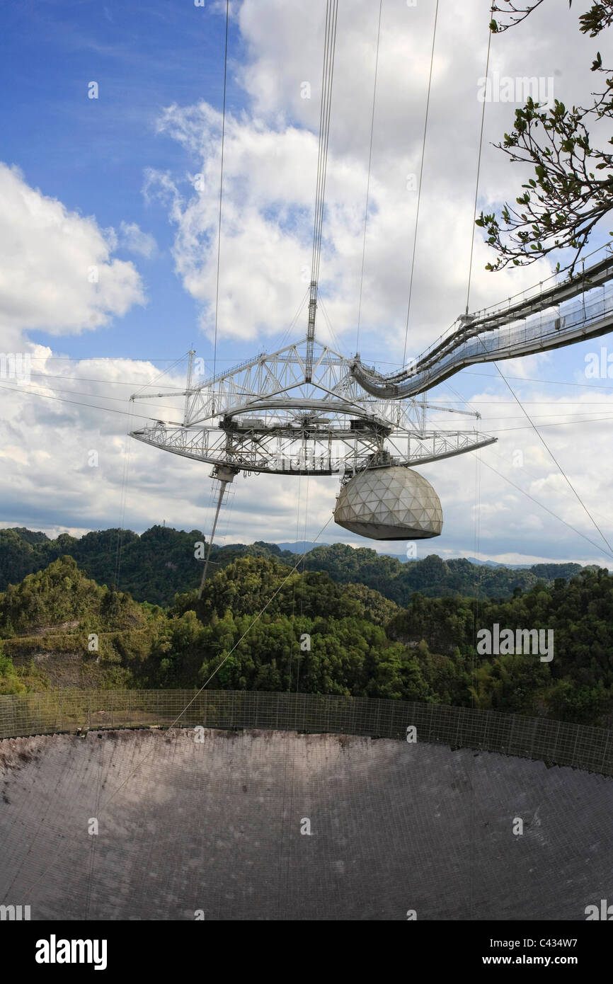 Usa, Caribbean, Puerto Rico, Arecibo, Arecibo Observatory (World's ...