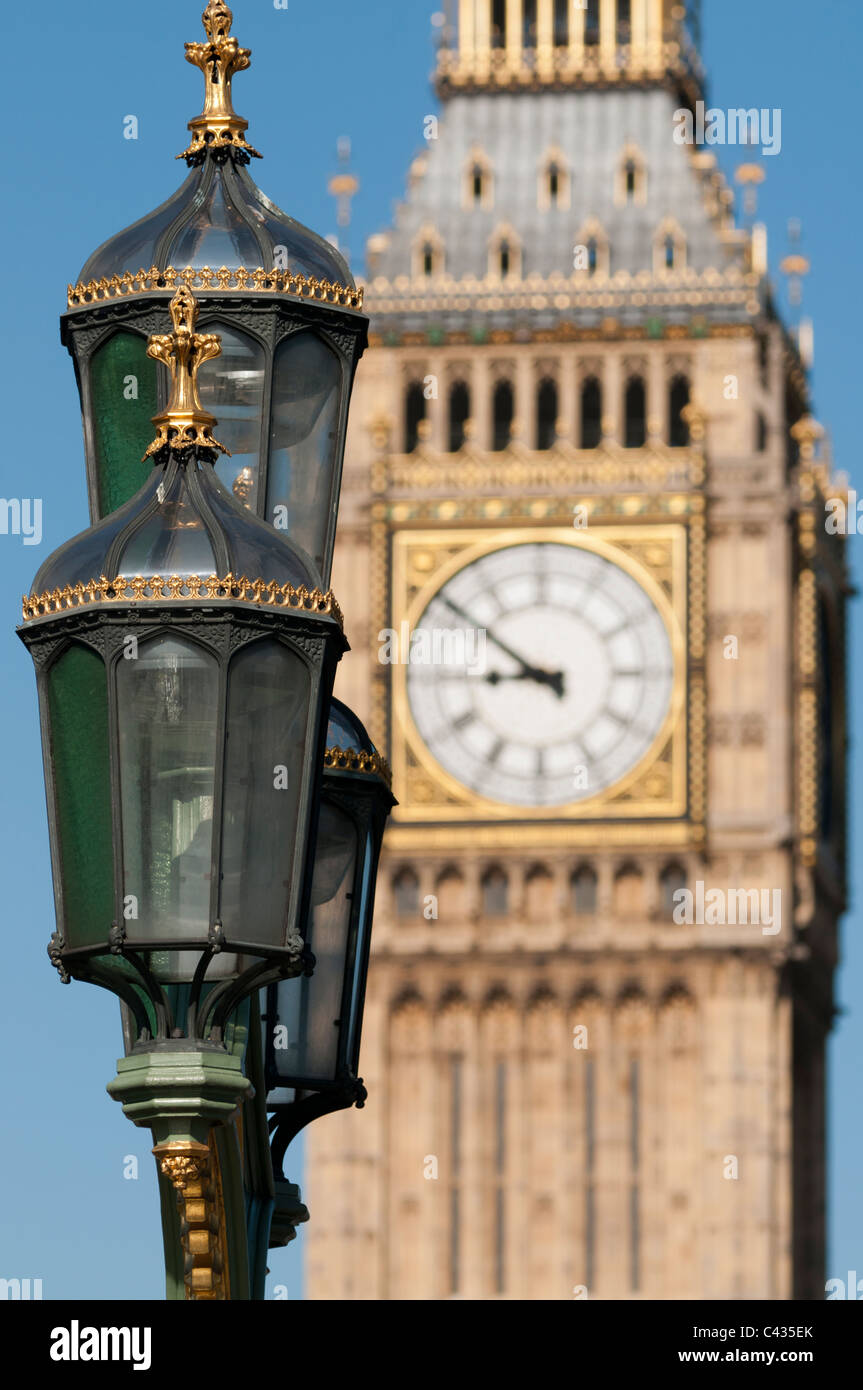 Lanterns on Westminster Bridge,London,UK Stock Photo - Alamy