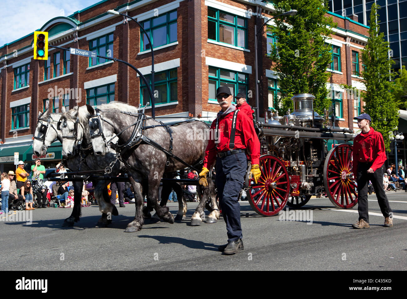 Victoria Day parade in Victoria, BC, May 2011 Stock Photo - Alamy