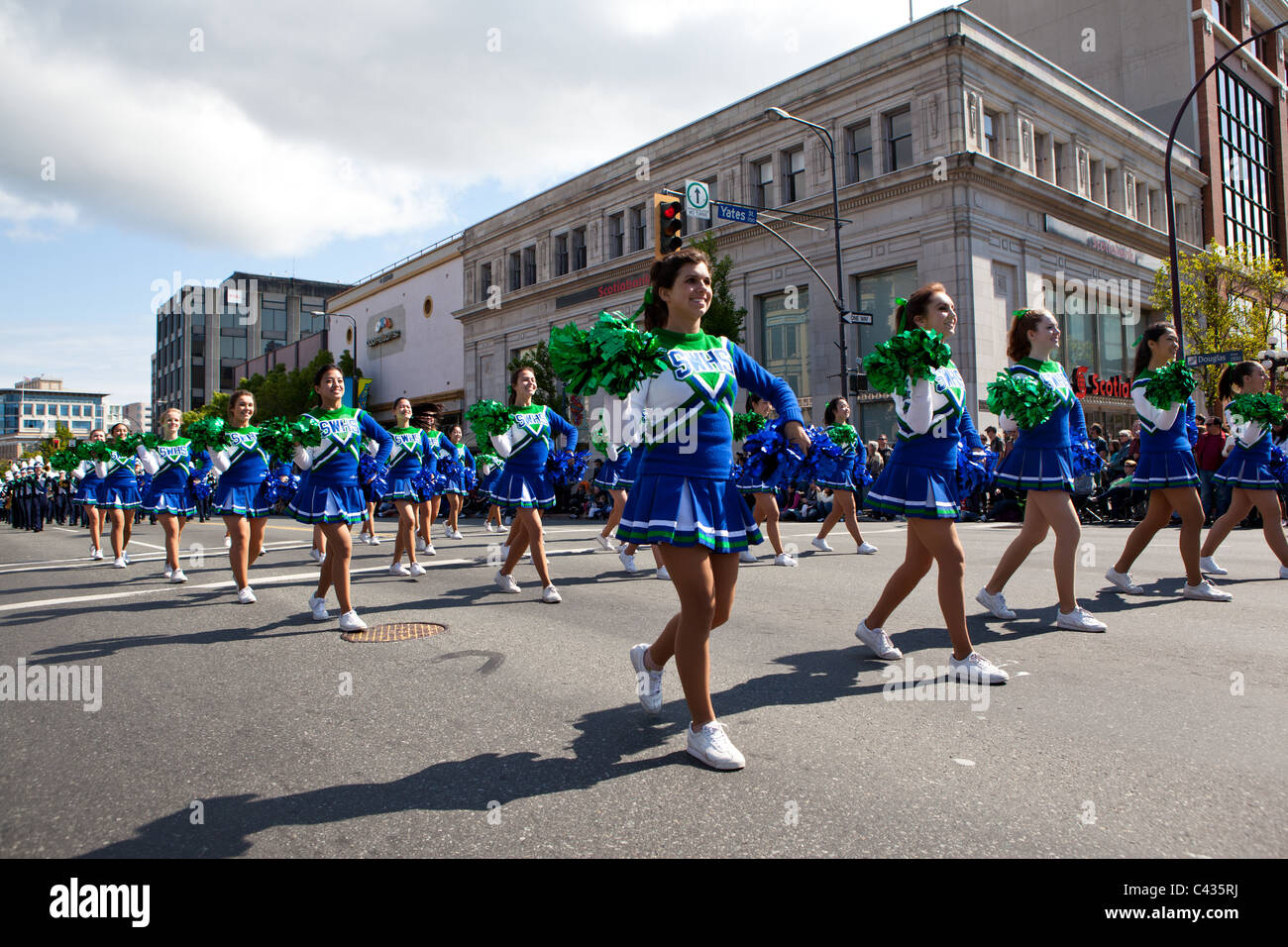 Victoria Day parade in Victoria, BC, May 2011 Stock Photo - Alamy