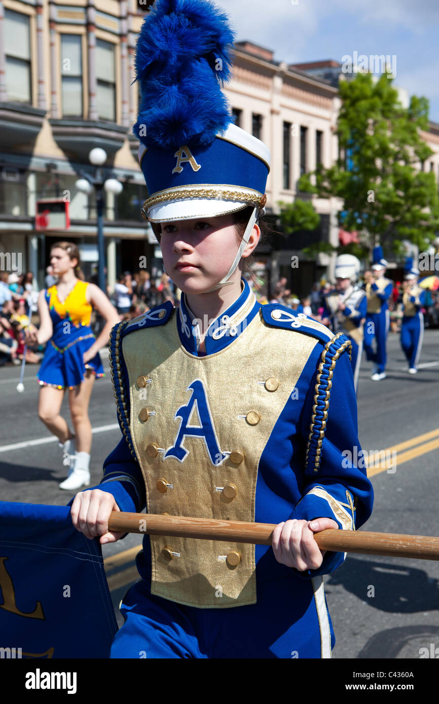 Victoria Day parade in Victoria, BC, May 2011 Stock Photo - Alamy